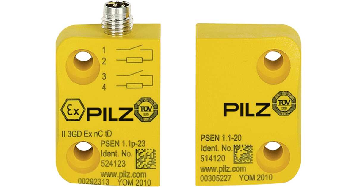 Magnetyczny wyłącznik bezpieczeństwa PSEN 1.1p-23/PSEN 1.1-20/8mm/ATEX ...