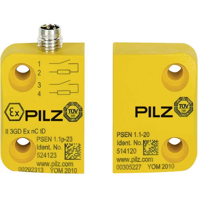 Magnetyczny wyłącznik bezpieczeństwa PSEN 1.1p-23/PSEN 1.1-20/8mm/ATEX/ 1unit, Pilz 504223