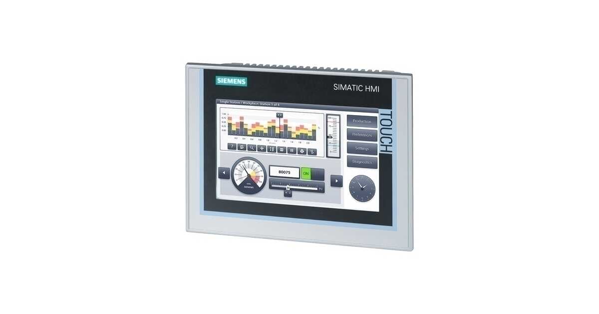 SIMATIC HMI TP700 Comfort Panel 7" 6AV2124-0GC01-0AX0, Siemens
