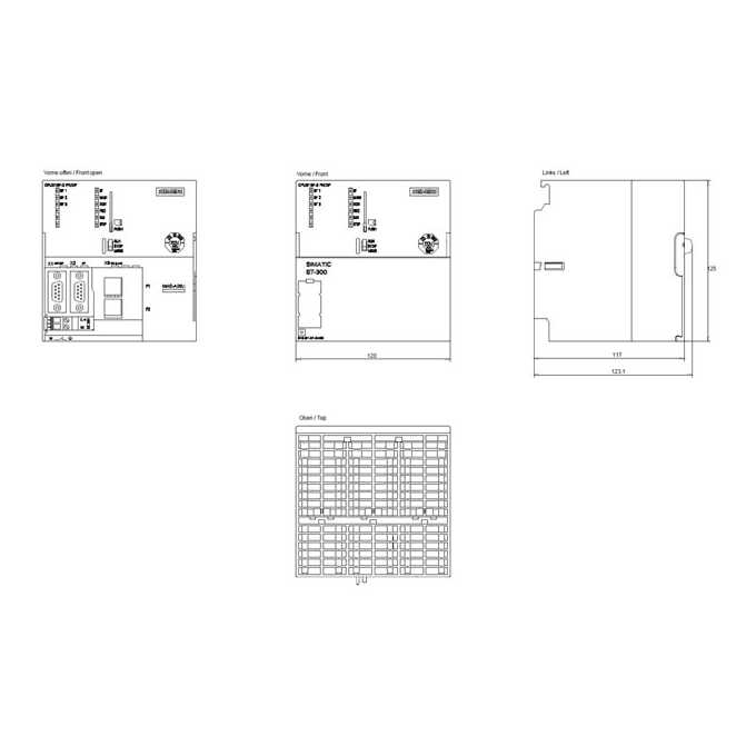 SIMATIC S7-300 FAIL-SAFE CPU 319F-3 PN/DP - 6ES7318-3FL01-0AB0