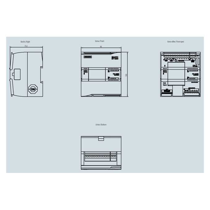 SIMATIC S7-1200 CPU 1212 FC 6ES7212-1AF40-0XB0