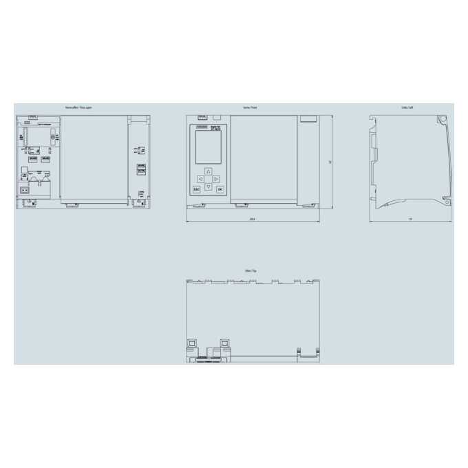 SIMATIC S7-1500H CPU 1517H-3 PN 6ES7517-3HP00-0AB0, Siemens