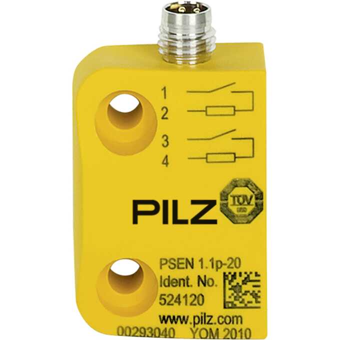 Magnetyczny wyłącznik bezpieczeństwa PSEN 1.1p-20/8mm/1 switch, Pilz 524120